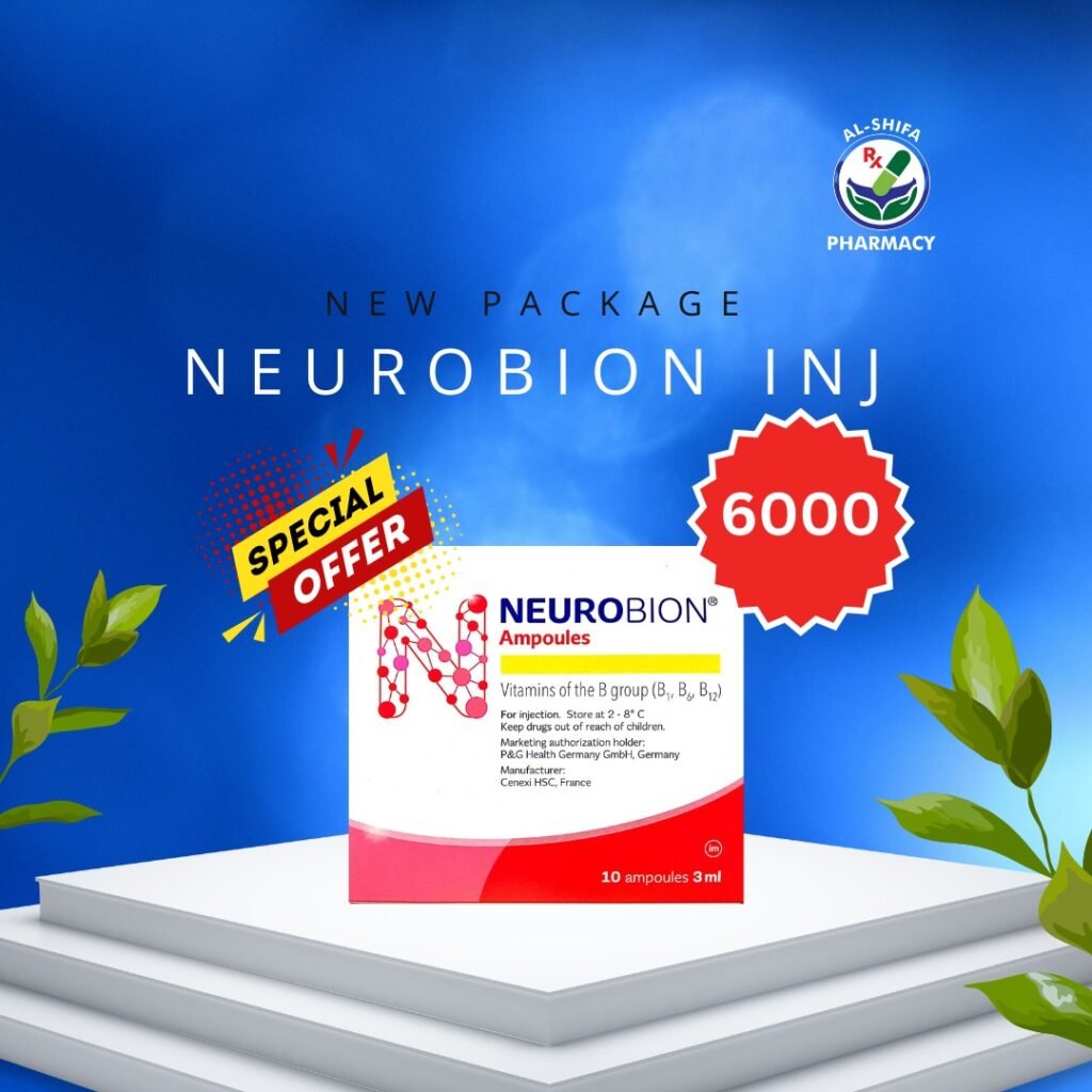 Neurobion Injection (imported) 10's - Alshifa Pharmacy